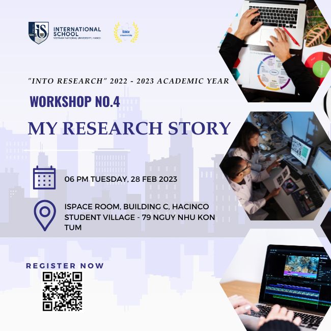 Workshop No4 “Making your own student researh video" - Trường Quốc tế ...