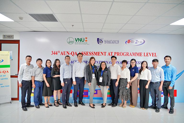 International School - VNU offers two programs accredited by AUN-QA ...