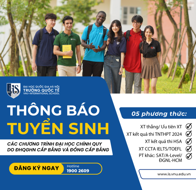 Trang chủ - Trường Quốc tế - ĐHQGHN